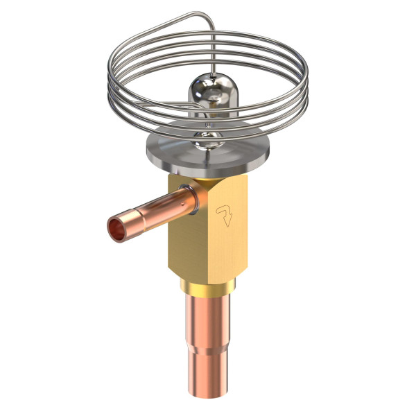 Danfoss 068N5607 0.36 TR Expansion Valve, TD 1, R290, 1/4x3/8 in, ODF ...